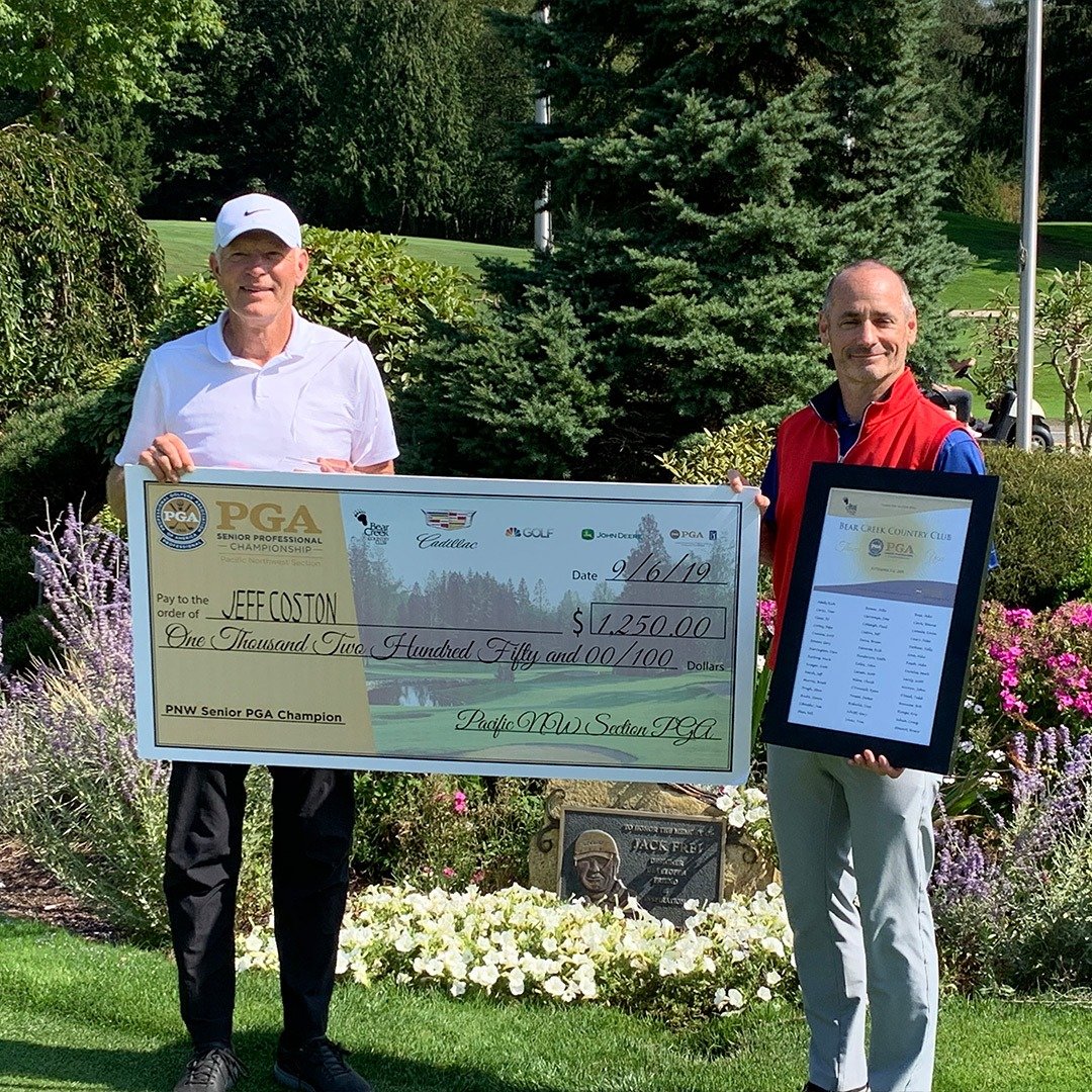 Coston Wins PNW Senior PGA Professional Championship – Pacific ...